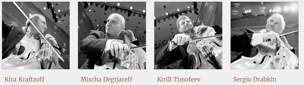 Rastrelli Cello Quartet – Bellingham Music Club