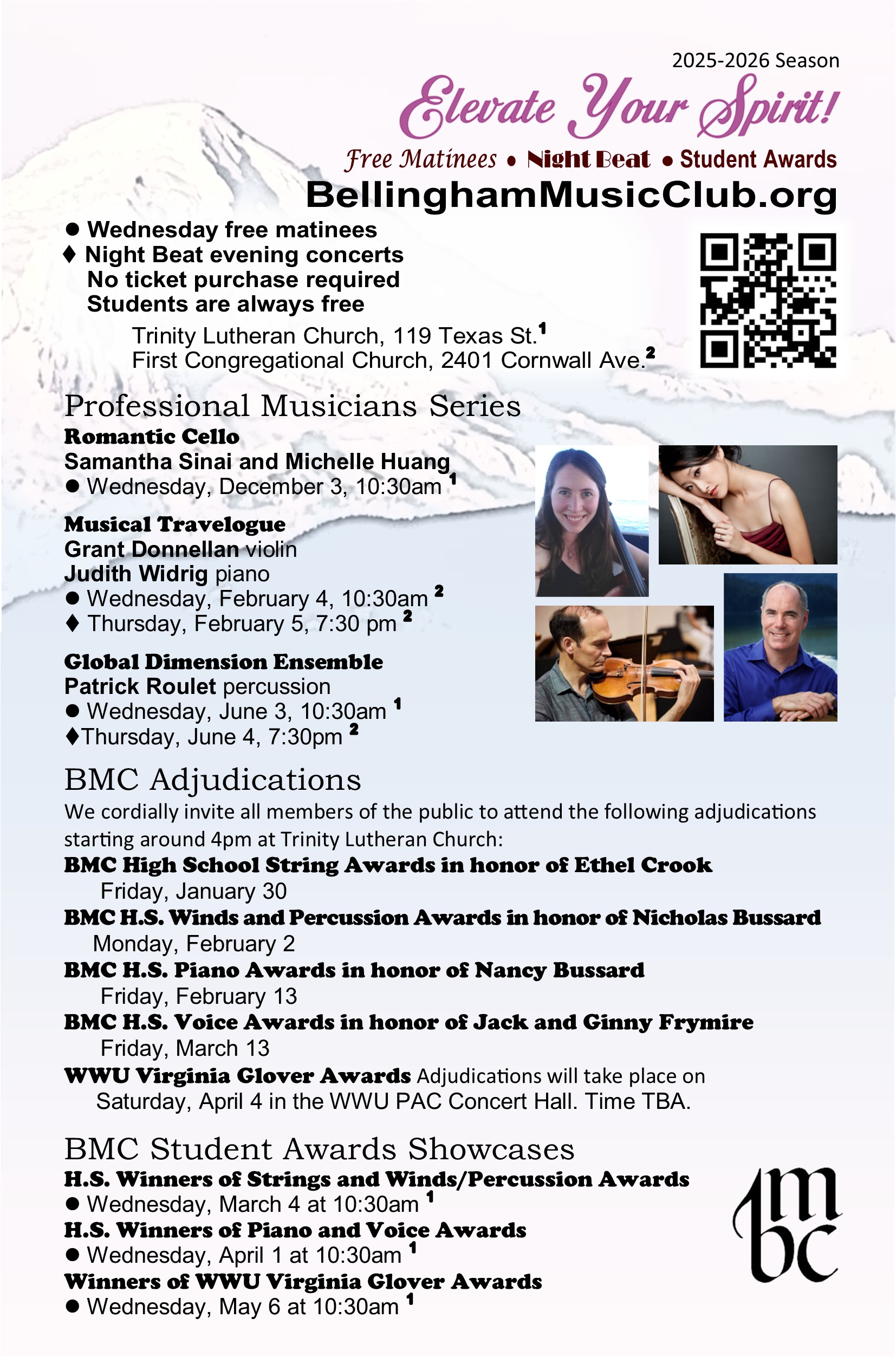 2025-2026 Season – Bellingham Music Club